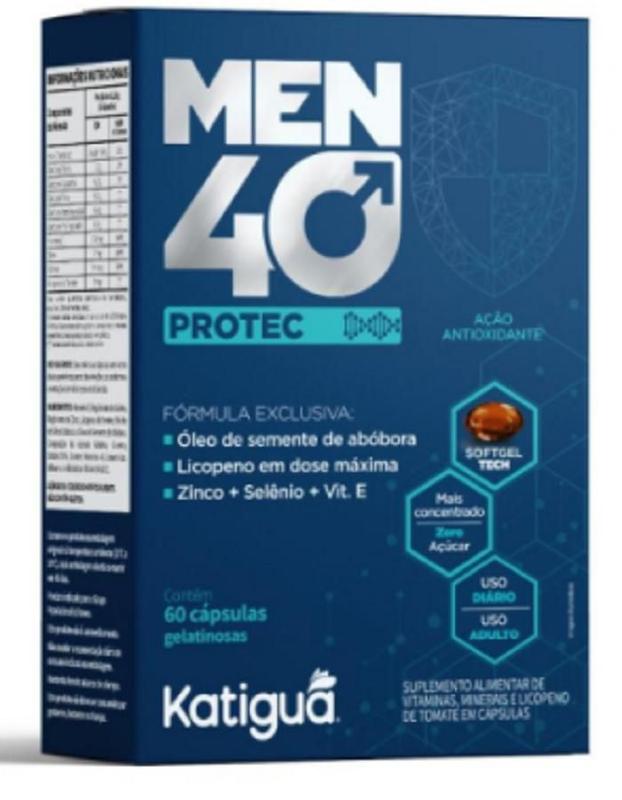Men40 Protec 60 Cápsulas Katiguá - Katigua - Multivitamínico ...