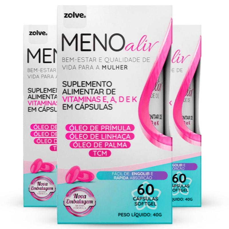 Meno Aliv Tratamento 180 Capsulas 90 dias - MENOALIV - Fitoterápicos ...
