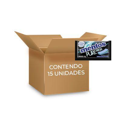 Mentos Pure Strong Mint 3 Camadas Contendo 15 Sticks - Perfetti Van ...