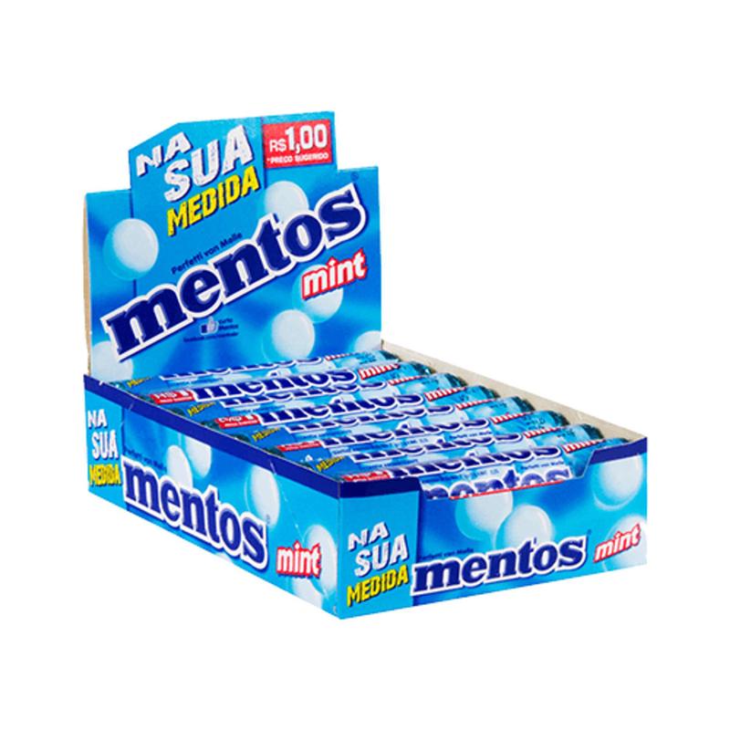Mentos Stick Mint 16un goma de mascar, bala - Balas - Magazine Luiza