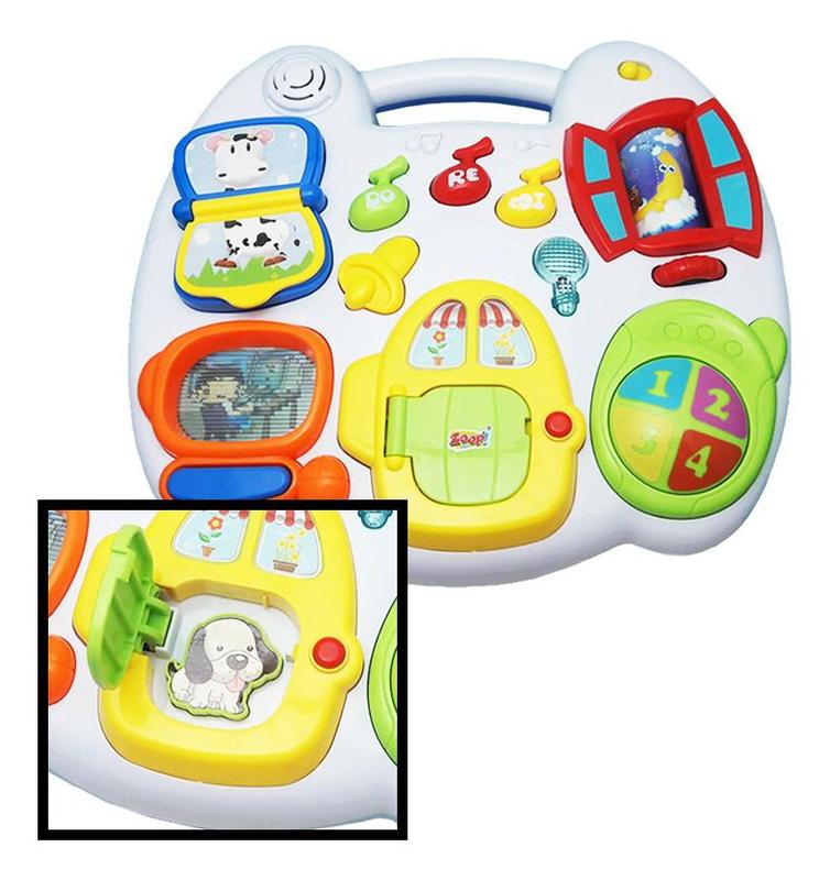 Mesa Atividades Infantil Educativa Interativa com Luz Sons - Compre Já ...