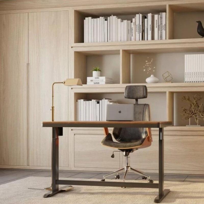 Mesa com Regulagem de Altura Elétrica Ajustável Entrada USB Integrada ...