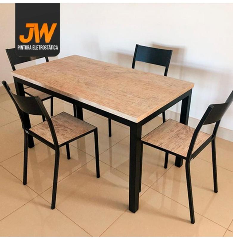 Mesa de madeira - Jw - Outros Móveis - Magazine Luiza