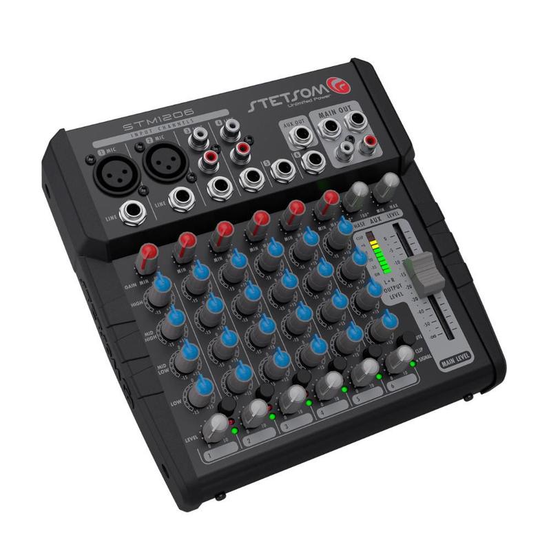 Mesa De Som Automotivo Stetsom 6 canais - Mesa de Som / Mixer ...