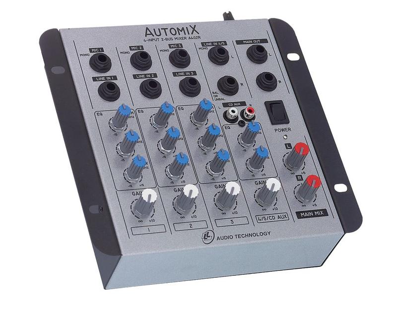 Mesa De Som Ll Audio 4 Canais Automotiva Automix 12V - A402R - Mesa de Som / Mixer - Magazine Luiza