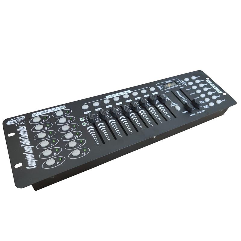 Mesa DMX 192 (Controladora DMX 512) - Briwax - Mesa de Som / Mixer ...