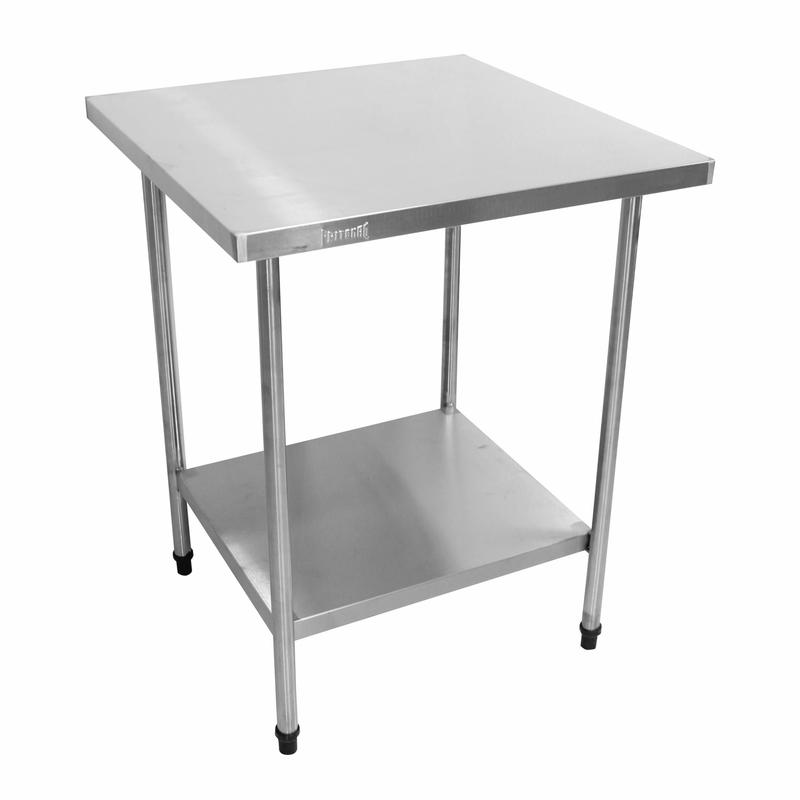 Mesa Inox Industrial Tipo Bancada Para Manipulação 70x70 - FRITOMAQ ...