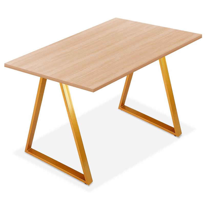 Mesa Mirage 1,20m x 0,60m - Dourado/Jade - Genus Móveis - Outros Móveis ...