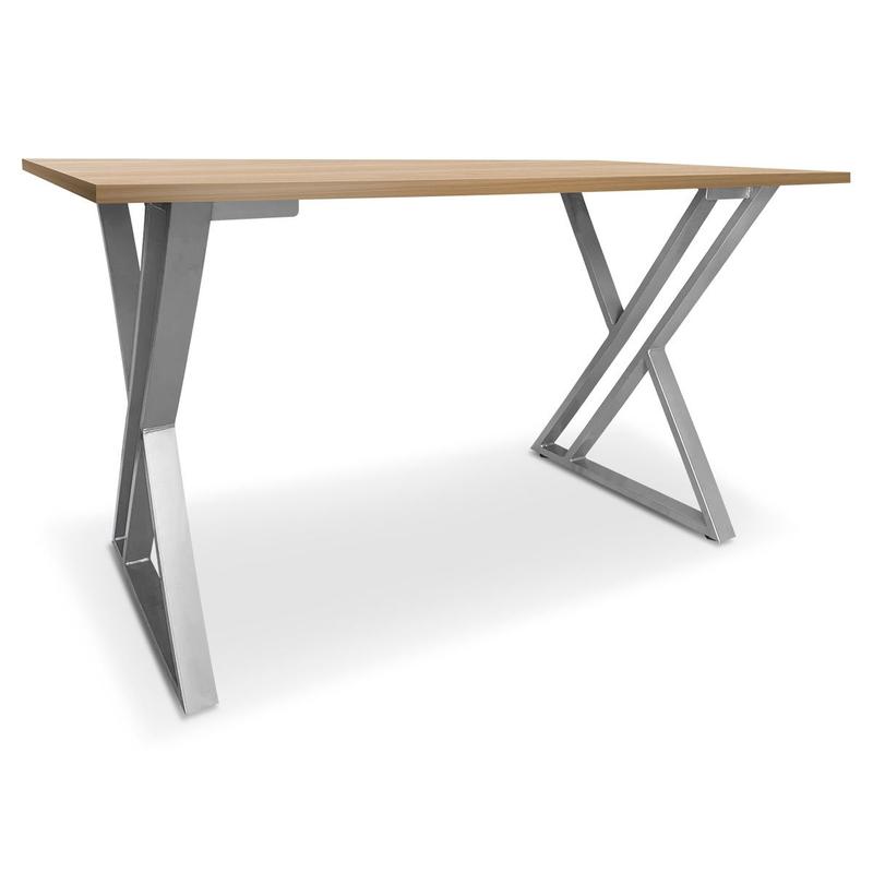 Mesa P/ Escritório Jantar Gamer Tampo 1,00x0,60 Qatar Prata/Jade ...