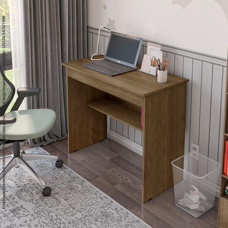 Mesa Para computador/notebook escrivaninha 1 gaveta - Quase Tudo - Mesa ...
