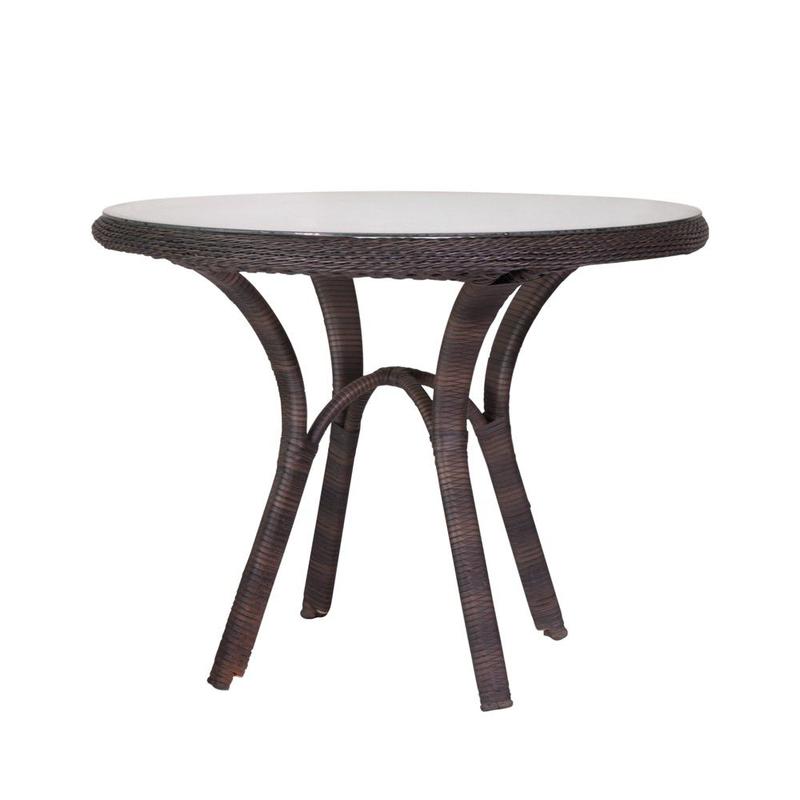 Mesa Redonda Paineira Alumínio Reforçado, Trama de Fibra Sintética e ...