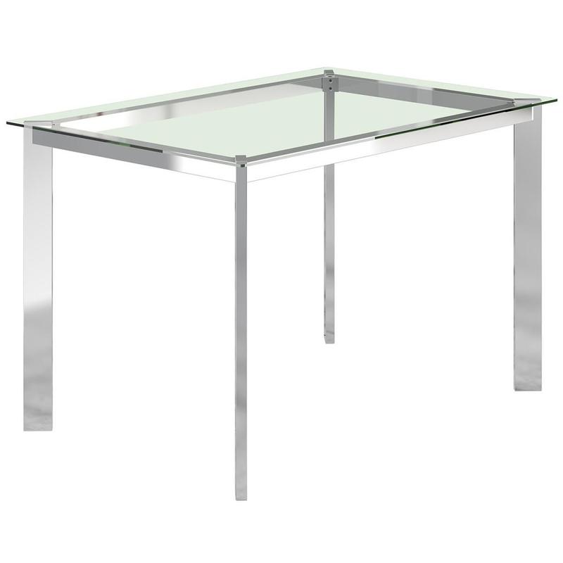 Mesa Retangular De Vidro 80 X 120cm 1513 Carraro - Móveis Carraro ...