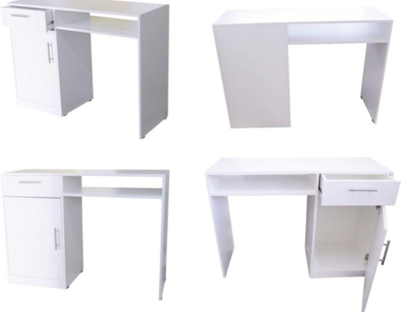 Mesinha de Manicure com gaveta e porta - Heraldo Mesas - Mesa de ...