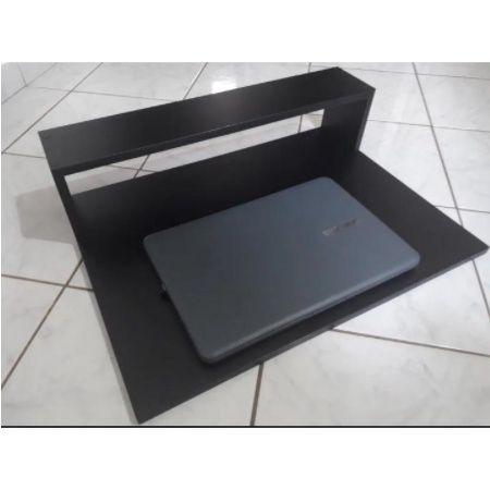 Mesinha para notebook De Parede Compacta Mdf Sala Quarto cores: Preto ...