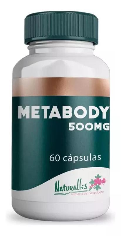 Metabody 500mg - Original Infinity Pharma 60 Cápsulas - Naturallis ...