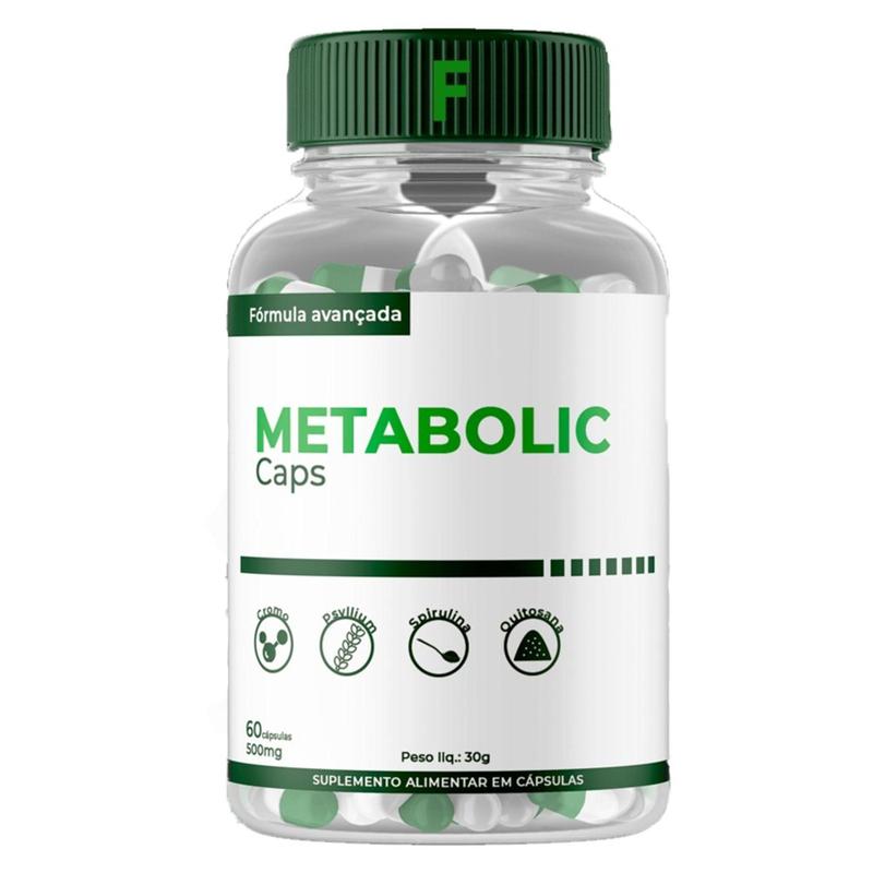 Metabolic caps 1 pote 60 cápsulas - Pró-Testosterona - Magazine Luiza