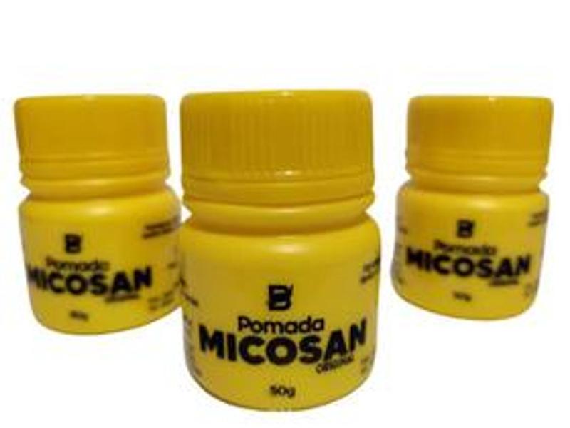 Micosan Pomada Clareadora 5 Potes de 50g cada Baruc - Natyflora ...