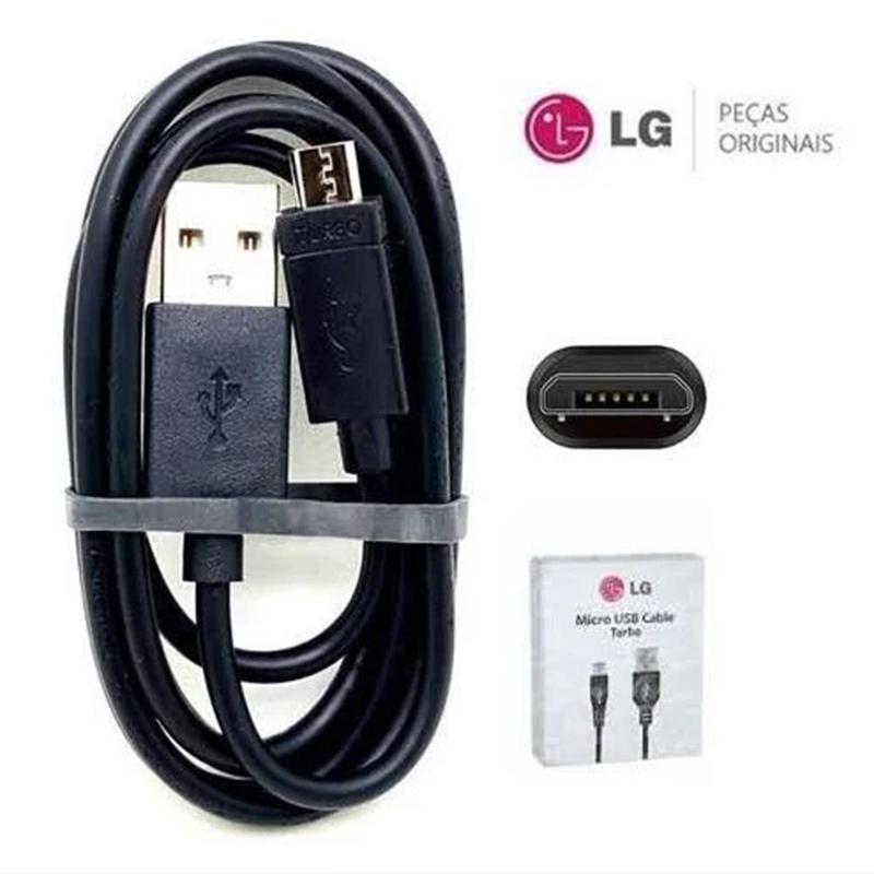 Micro Cabo USB V8 Turbo LG - Carregador de Celular - Magazine Luiza