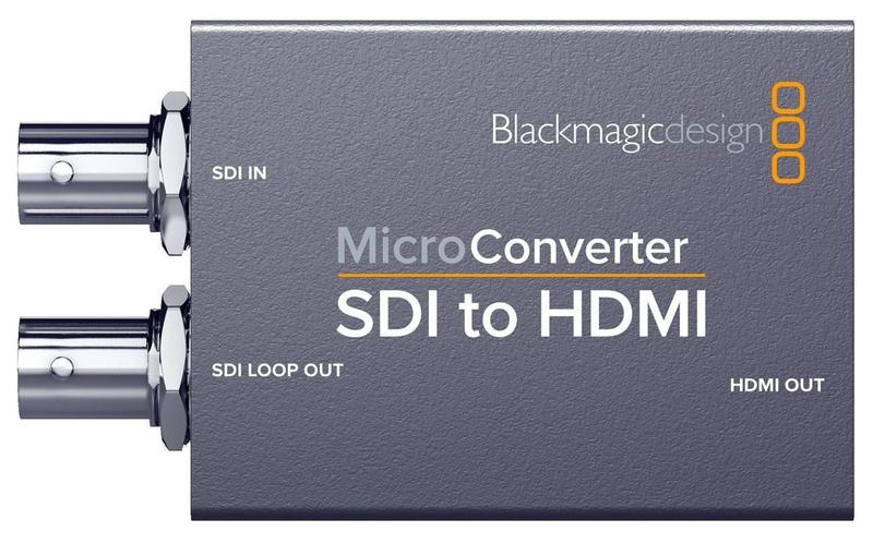 Micro Conversor Blackmagic Design SDI para HDMI (Sem Fonte) - Adaptadores - Magazine Luiza