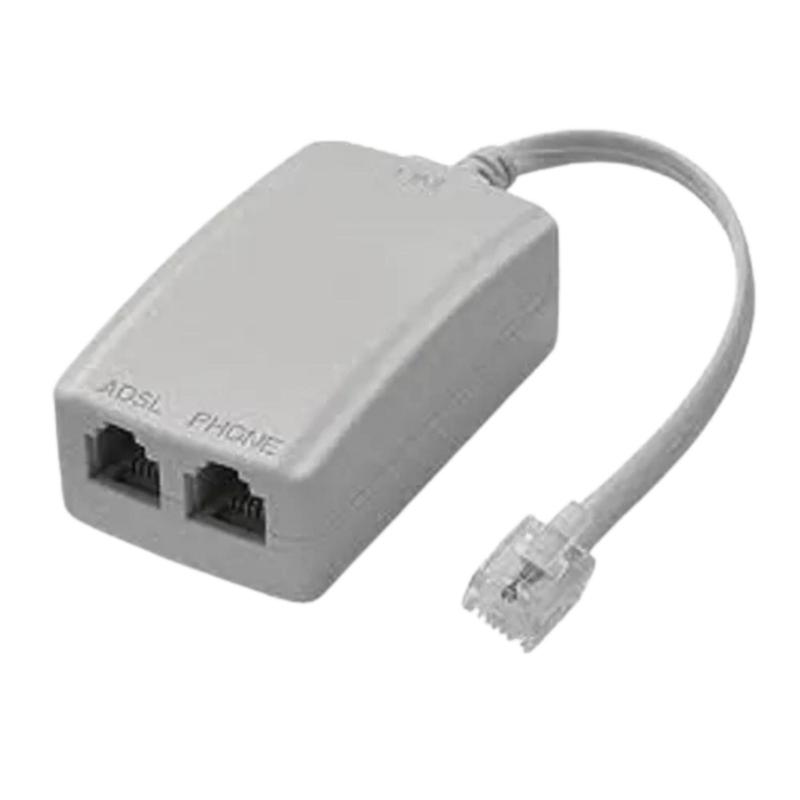 Micro Filtro Adsl Telefone Modem Internet Duplo - Variado - Filtro de ...