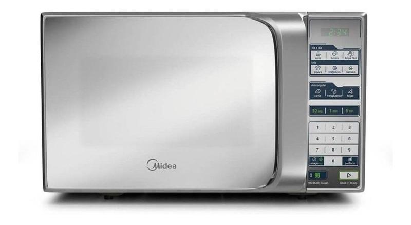 Micro-ondas Midea Mtfs4 Silver 31l 127v - IMP - Micro-ondas - Magazine ...