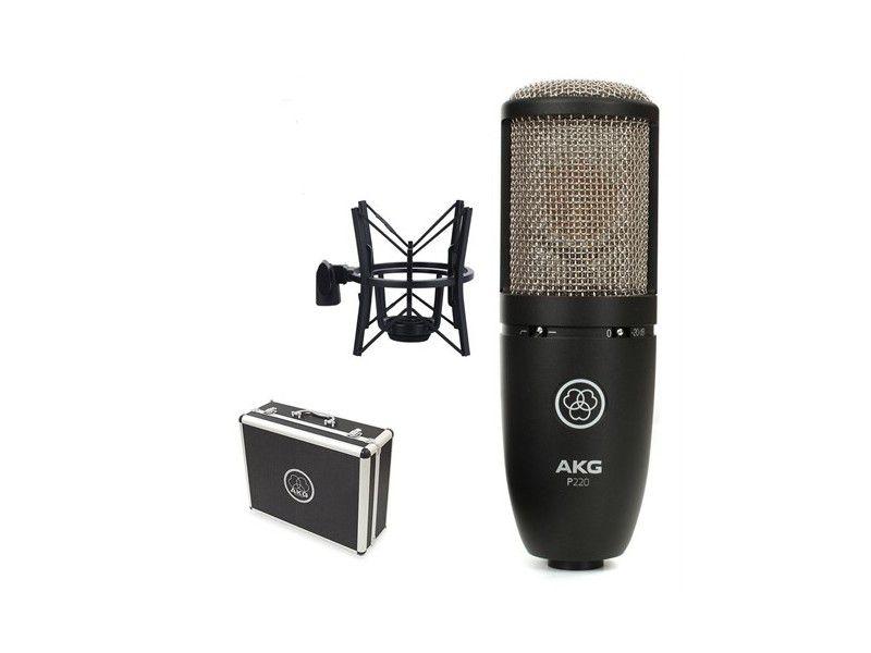 Microfone akg perception 220 - Microfone Dinâmico - Magazine Luiza