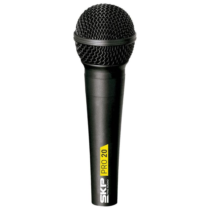 Microfone Com Fio Profissional Cabo de 5 Metros Pro20 Skp - Microfone ...