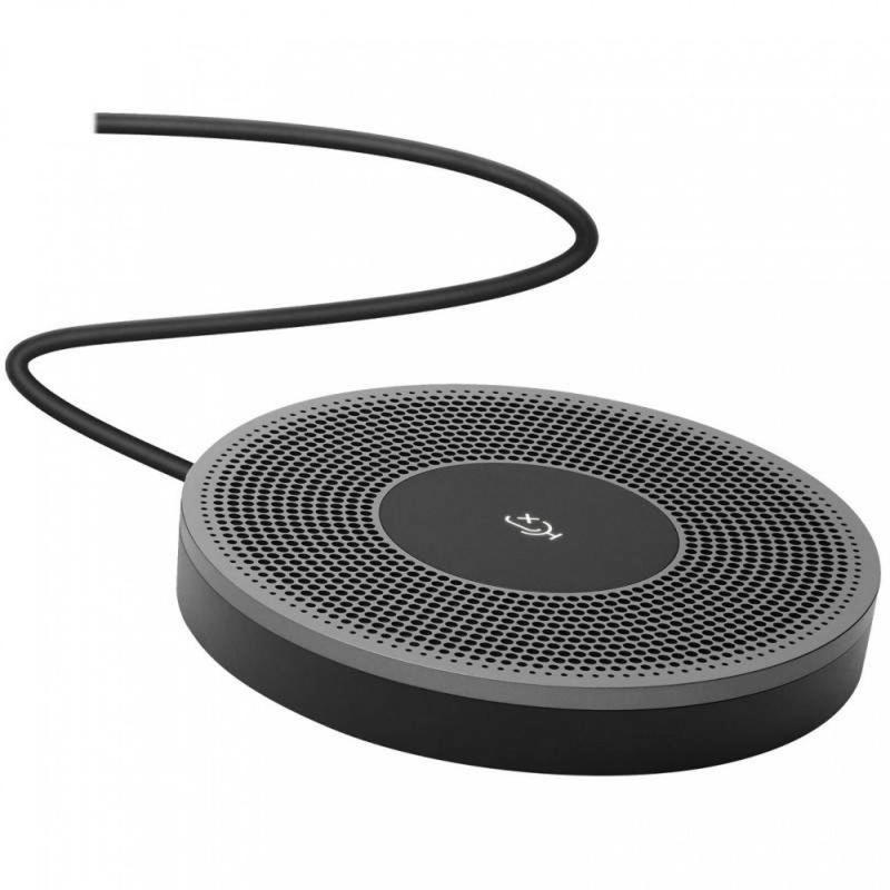 Microfone de expansão logitech p/ camera meetup pto 989-000405 ...