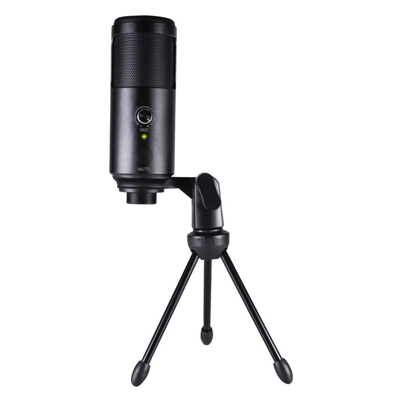 Microfone De Mesa Streamer Gamer Usb Oex Mg200 - Microfone Gamer ...