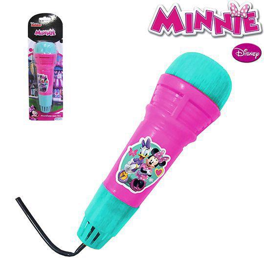 Microfone infantil com eco divertido - minnie - ETITOYS - Microfone de ...