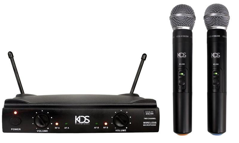 Microfone kadosh kds-w382m sem fio - Microfone Dinâmico - Magazine Luiza