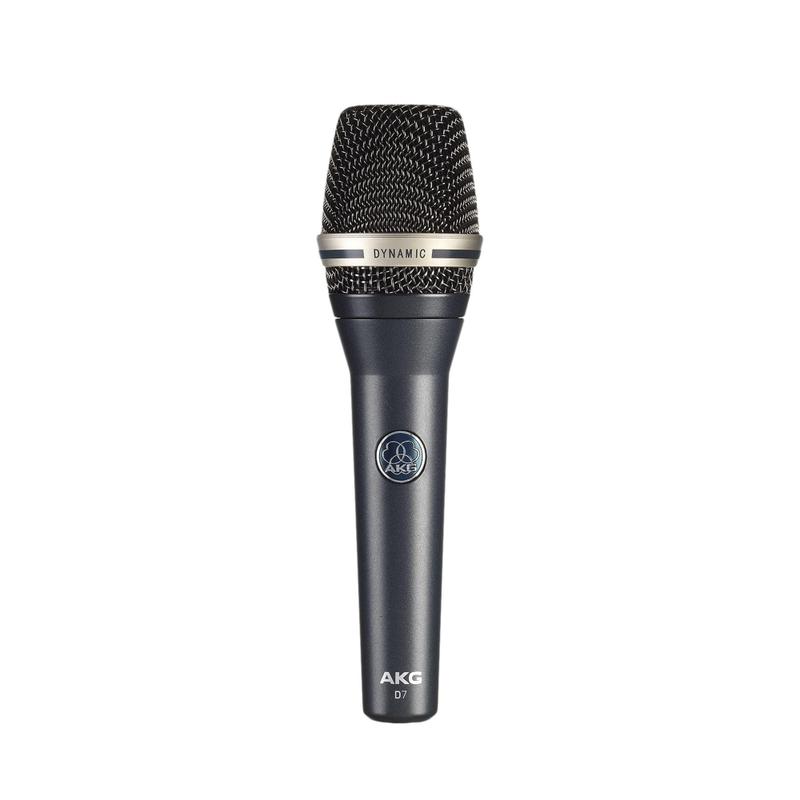 Microfone Profissional AKG D7 Vocal Dinâmico Supercardióide Azul Escuro ...