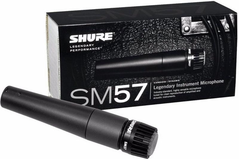 Microfone shure sm 57 lc - Microfone Dinâmico - Magazine Luiza