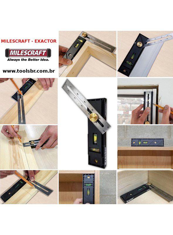 Milescraft - exactor - ferramenta multi-medição - sistema métrico e ...
