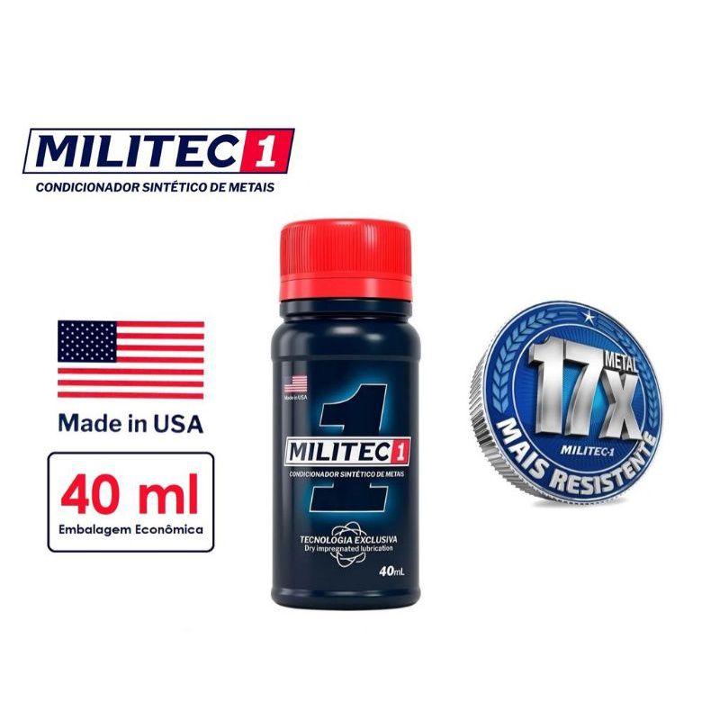 MILITEC 1 - 40 ml / O PRIMEIRO E MELHOR CONDICIONADOR DE METAIS DO ...