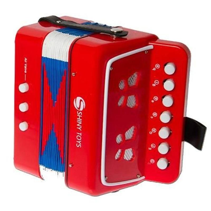 Mini Acordeon Shiny Toys - Instrumento Musical de Brinquedo - Magazine ...