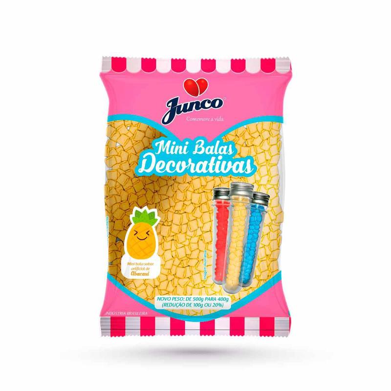 Mini Bala Sabor Artificial 400g Junco 1und - Balas - Magazine Luiza