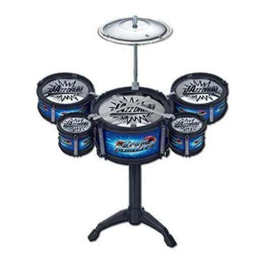 Mini Bateria Infantil Crianças 5 Tambores 1 Prato Musical - Art Brink ...