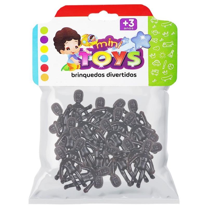 Mini Boneco Preto c/25 - Mini Toys - Bonecos - Magazine Luiza