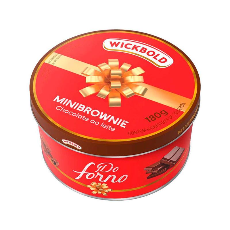Mini Brownie de Chocolate ao Leite Wickbold 180g - Brownie - Magazine Luiza