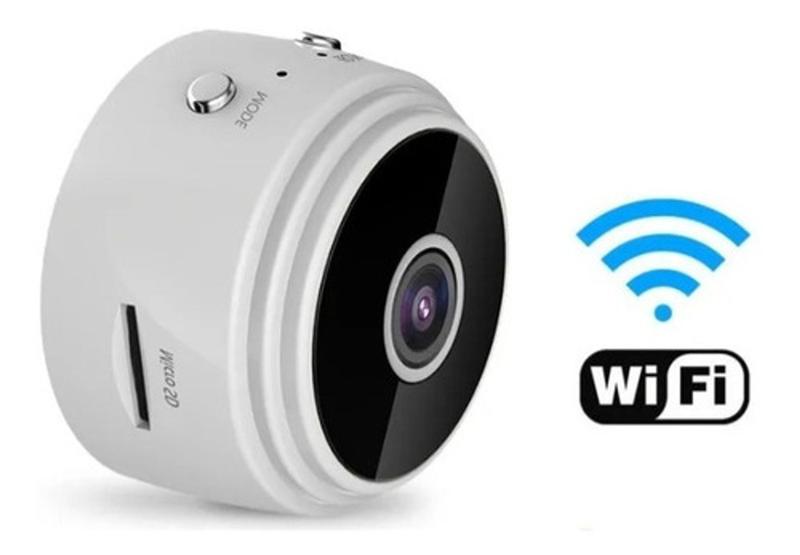 Mini Câmera Espiã A9 Por Wi-fi ou Cartão Com Imã Nova Completa com ...
