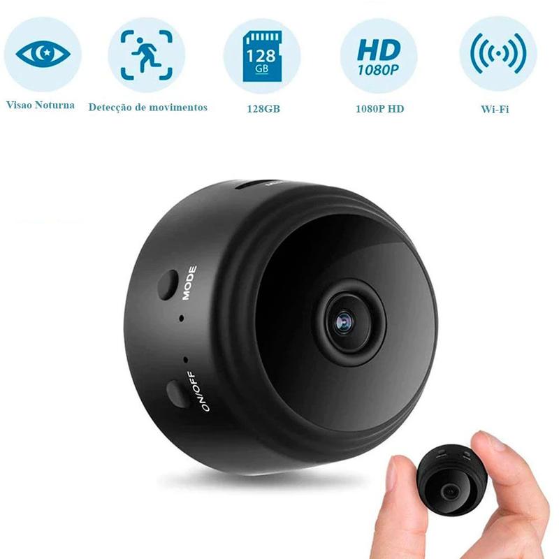 Mini camera espia com ima bateria sem fio wifi e aplicativo - IMP ...