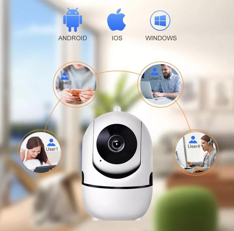 Mini Câmera Ip Wifi Hd Onvif Sensor de Movimento Automático Sem Fio ...