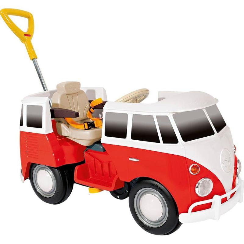 Mini Carro Infantil Poliplac Kombus - 2 em 1 Pedal e Passeio - Vermelho ...