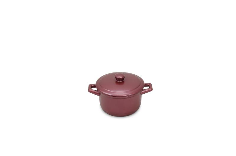 Mini Cocotte Cerâmica Ceraflame 13cm 500ml Duo+ Rose Gold - Caçarolas ...