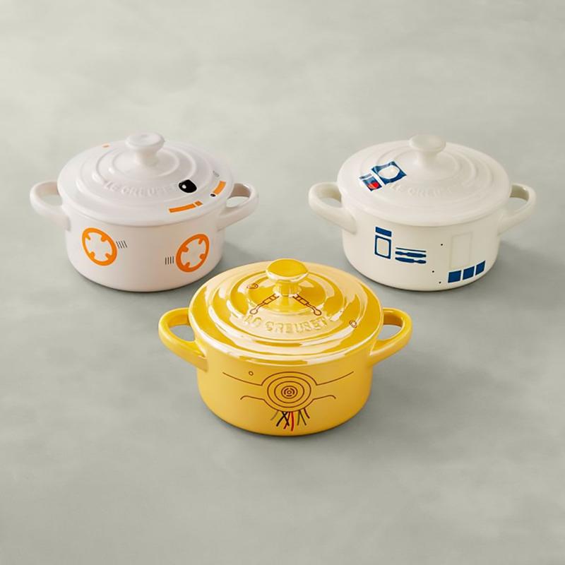 Mini Cocottes Kit com 03 und Droides R2D2, C3PO e BB8 Star Wars Le ...