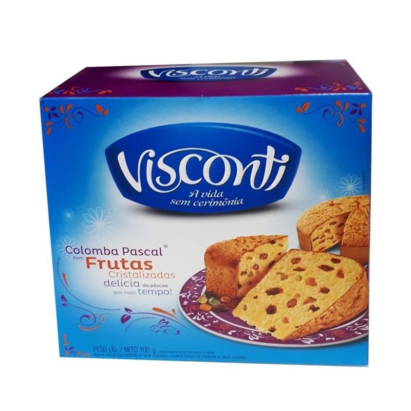 Mini Colomba Frutas 100g - Visconti - Alimentos - Magazine Luiza