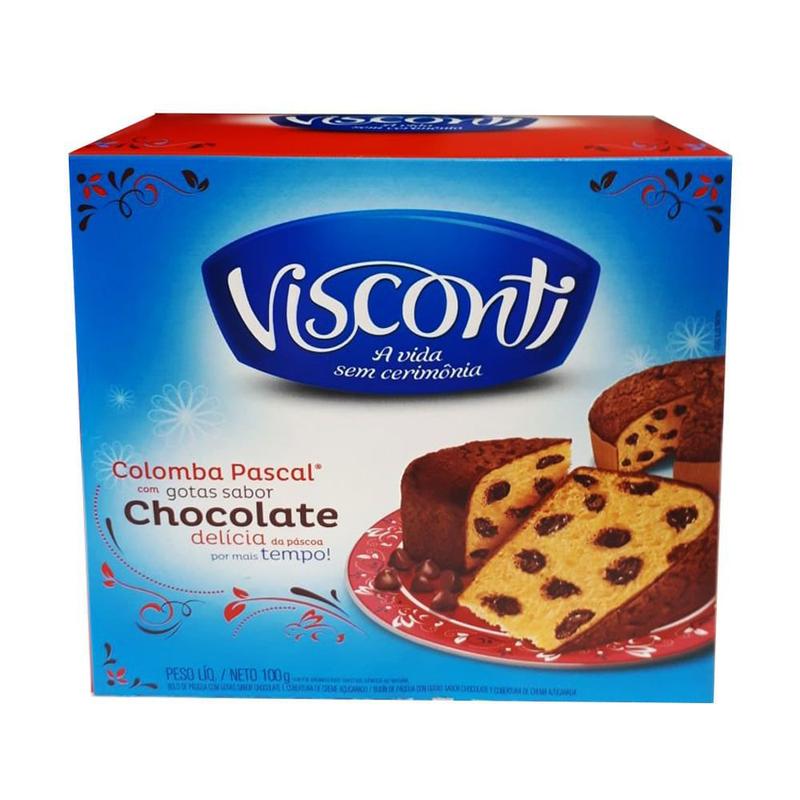 Mini Colomba Gotas de Chocolate 100g - Visconti - Alimentos - Magazine ...