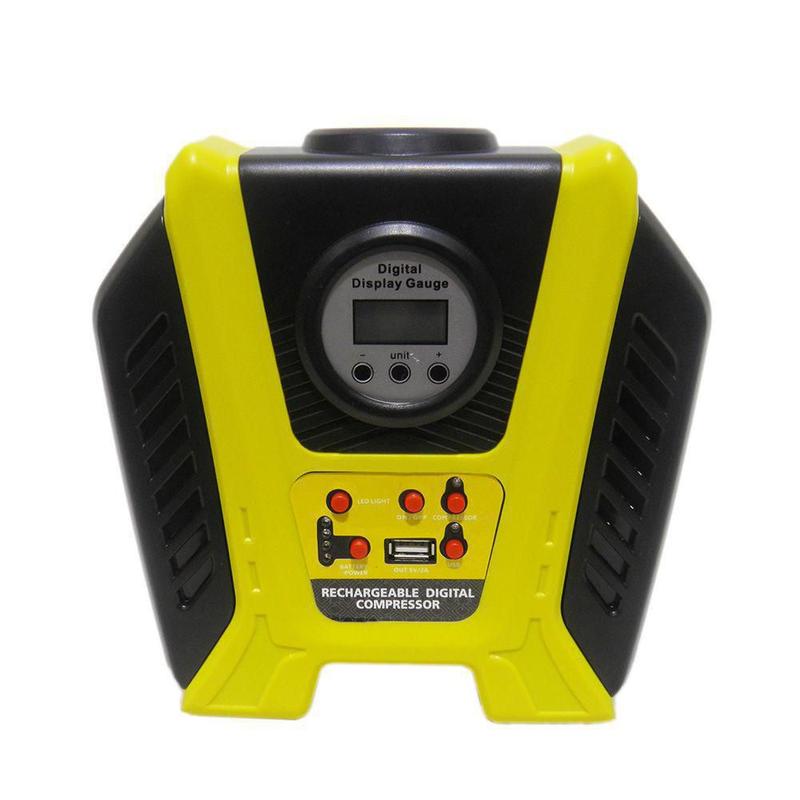 Mini Compressor Ar Recarregavel Lanterna Automotivo Digital - Ideal ...