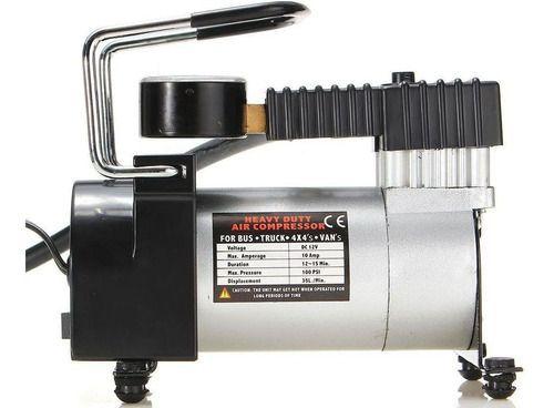 Mini Compressor De Ar Portátil Profissional Veicular Voltagem 12v ...